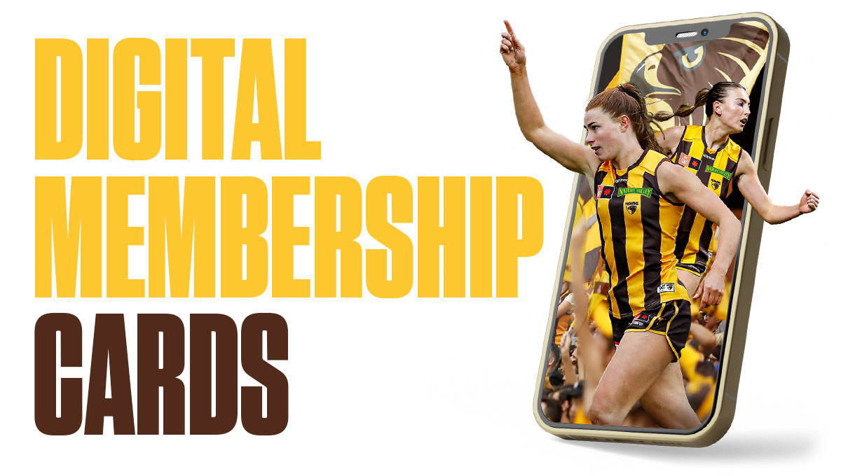 Digital Membership Cards | Mobile Hawks App | Hawthorn AFL Membership